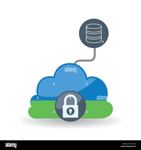 Data Security Design Protect Icon Data Center Illustration Stock Vector Image And Art Alamy