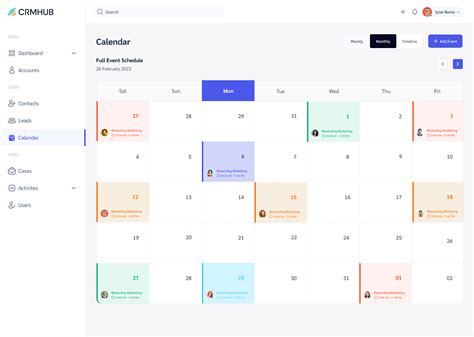 Task Management CRM Dashboard On Behance