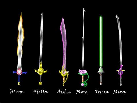 Winx Clubs Swords For A New Transformation By Superherotimefan On