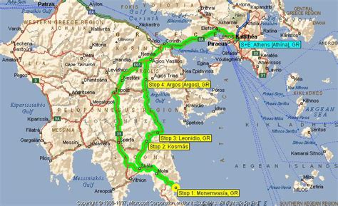 Map And Directions Lazareto Hotel Monemvasia Greece Book Online