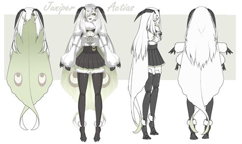 Juniper Actias In My Opinion The Best Designed Vtuber R Mendrawingwomen