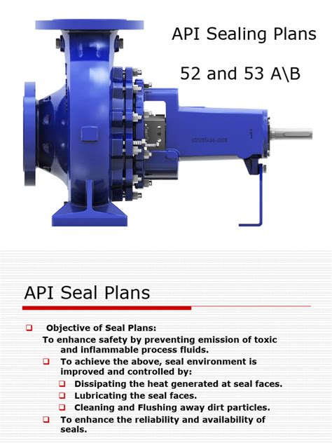 M Seal Api Sealing Plans 52 And 53 A B Pdf Pump Pipe Fluid