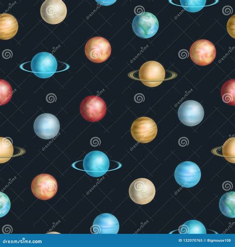 Uranus Detailed Structure With Layers Vector Illustration Outer Space