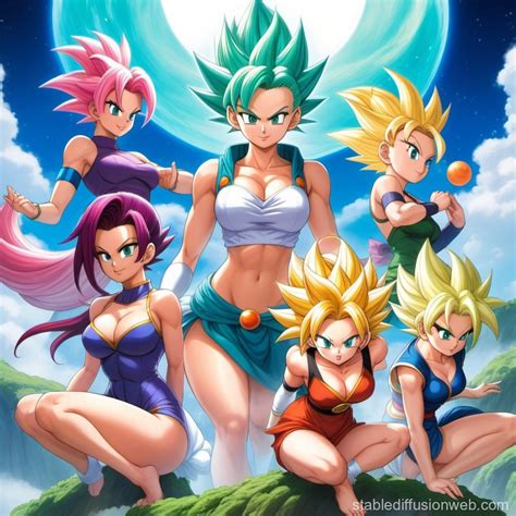 Dragon Ball Characters In Lewd Poses Stable Diffusion Online