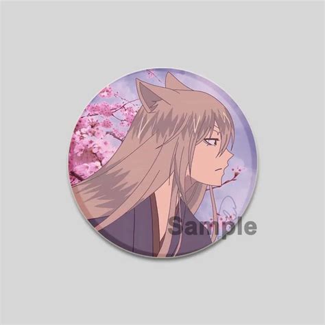 58mm Round Cartoon Tinplate Enamel Pins Anime Kamisama Kiss Brooches