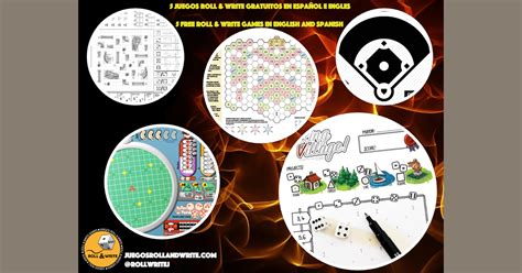 5 Free Roll And Write Games To Print In English And Spanish Part 8