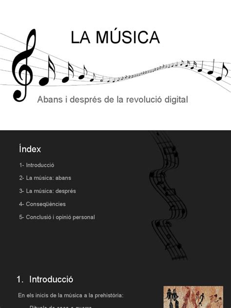 La Música Abans I Després De La Revolució Digital Pdf