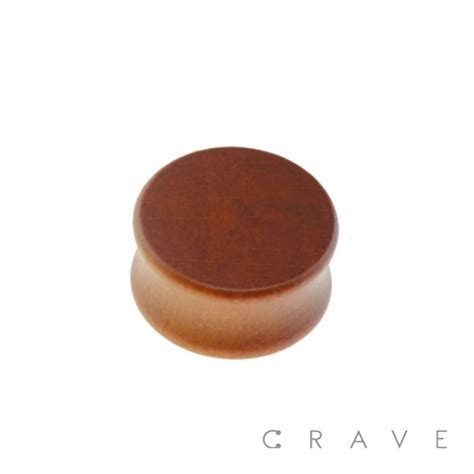 Organic Sono Saddle Fit Solid Wood Plug