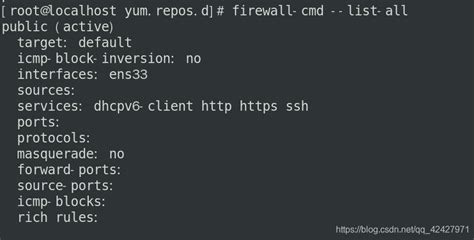 Centos7 运维 Firewalld防火墙 命令配置 实例操作 超详细centos Firewalld Csdn博客