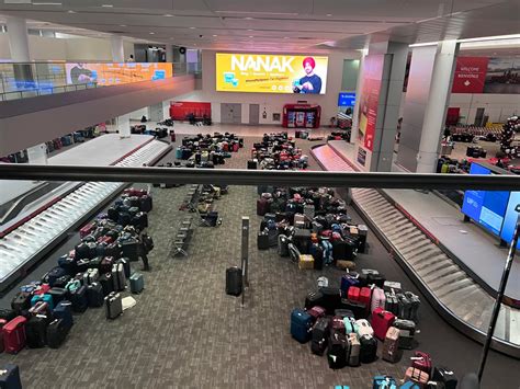 Pearson Airports Baggage Claims Dec 27th R Toronto