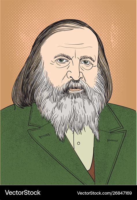 Dmitri Mendeleev Vector Images 12