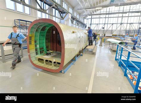 The Aero Vodochody aircraft producer manufacture in Odolena Voda, Czech ...