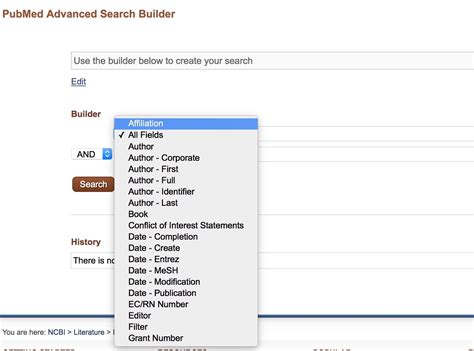Pubmed Advanced Search Field Codes Msk Library Blog