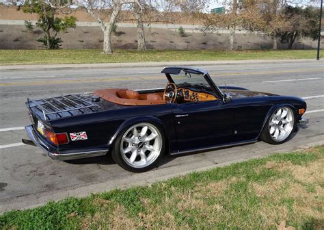 1973 Triumph Tr6 Vintage Convertible Sports Car