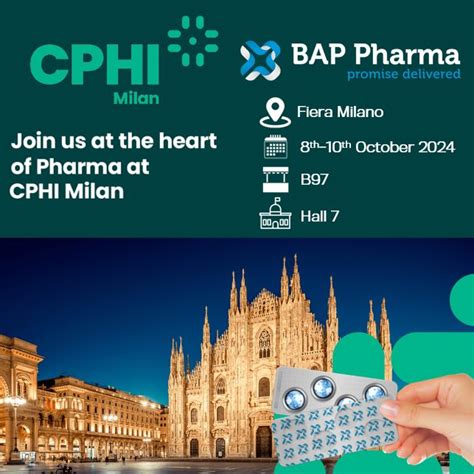 Bap Pharma On Linkedin Attheheartofpharma Cphimilan Cphi2024