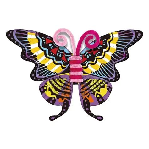 Творческа игра Скреч рисунки Пеперуди Logicbg