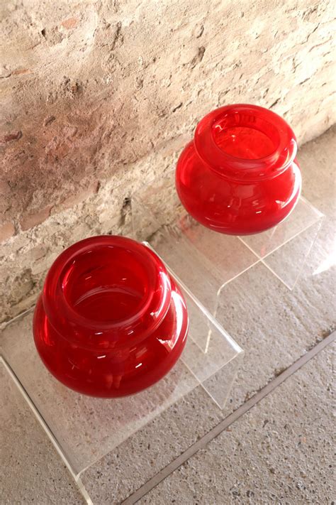 Maria Vinka Vase Red Set Of 2 Stockholm 1999