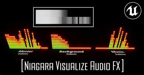 artstation niagara visualize audio fx and sample submixes
