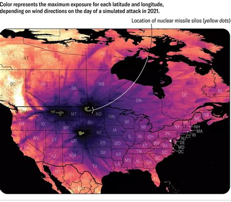 Map Reveals Safest Us States To Live If Nuclear War Breaks Out Tomorrow