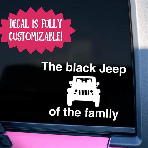 Funny Jeep Decal Etsy