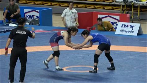 🥇2024 강예은 인천체고 Kbs배 전국레슬링대회 W 57kg 결승 Youtube
