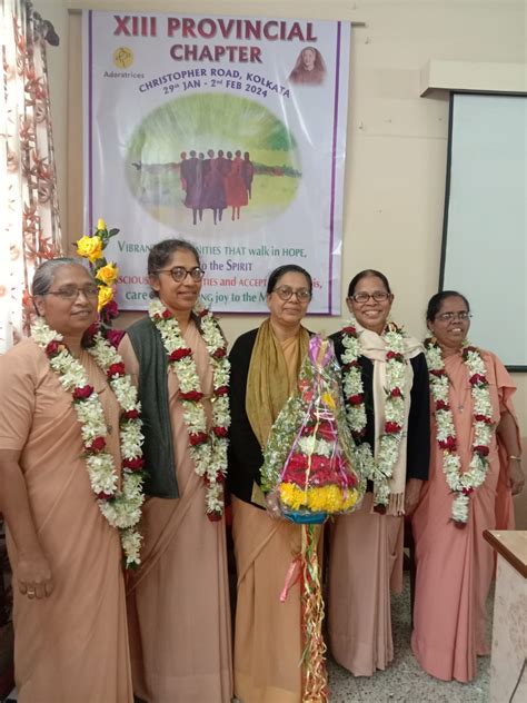 The Province Of Kolkata Of Sisters Adorers Has A New Government
