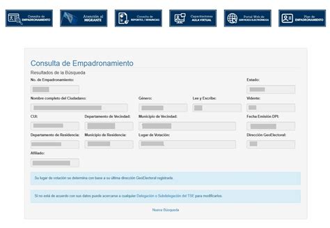 Consulta De Empadronamiento Y Cambio De Residencia Electoral Cómo