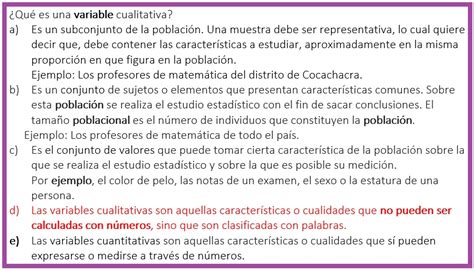 ¿quÉ Es Una Variable Cualitativa Mundo Genial De La Matemática