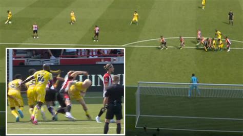 Fans Outraged As Eze ‘robbed Of Best Goal To Never Exist By ‘awful Refereeing Before Brentford