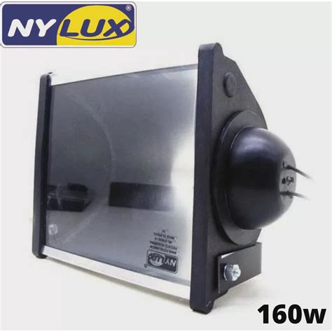 Refletor De Alumínio Retangular Para Lâmpada 160w Nylux Submarino