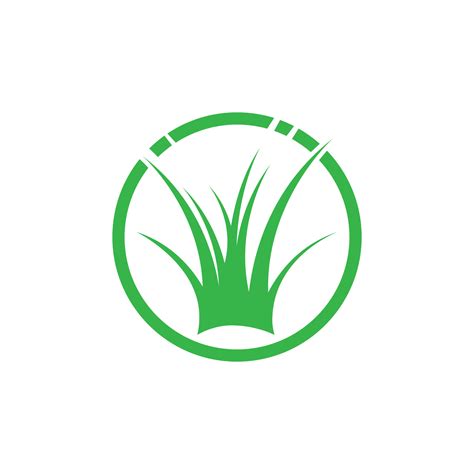 Grass Logo Vector 14601087 Vector Art At Vecteezy