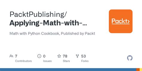 Applying Math With Pythonfraction Typepy At Master · Packtpublishing
