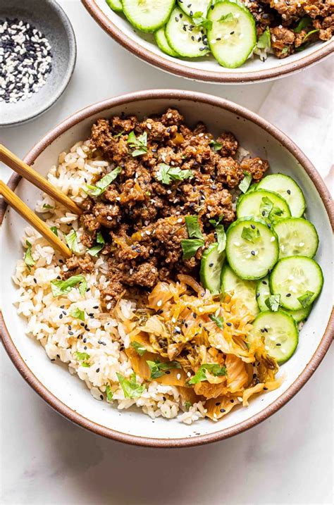 Beef Bulgogi Bowls Recipe Runner