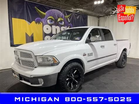 Used 2013 Ram 1500 Laramie For Sale In Michigan Center Mi At Monster