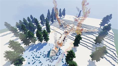 Crashed Plane R Minecraft