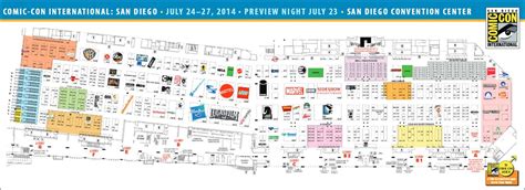 Sdcc Hall Map And Exhibitor Lists Released