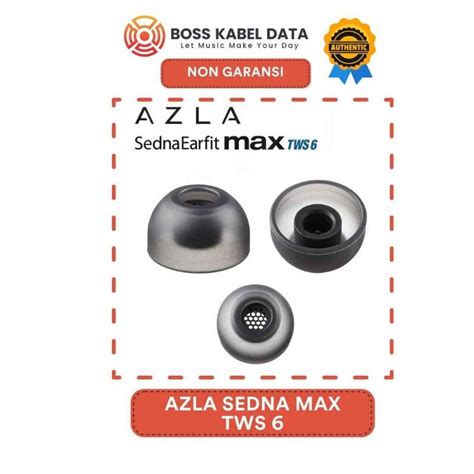 Azla Sedna Max Tws 6 Eartips Premium Silicone Medical Grade For Tws Shopee Philippines