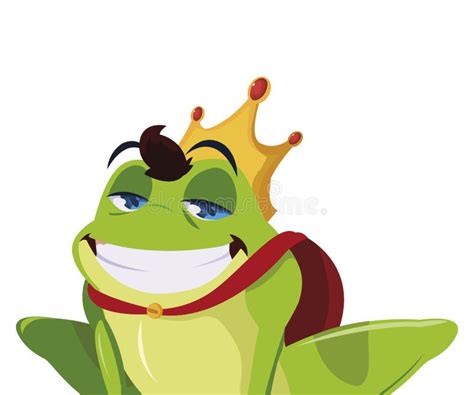 Toad Prince Fairytale Character Stock Illustration Illustration Of