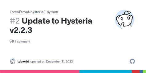 Update To Hysteria V223 · Issue 2 · Lorenetevalhysteria2 Python