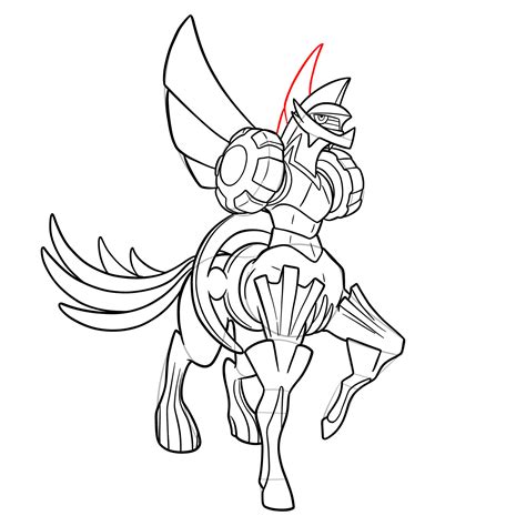 How To Draw Palkia Origin Forme A Step By Step Guide