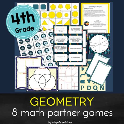 Geometry Worksheets 4th Grade