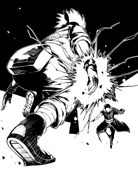 Obito Vs Kakashi Manga