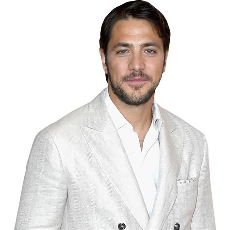 Alberto Frezza White Suit Half Body Buddy Celebrity Cutouts