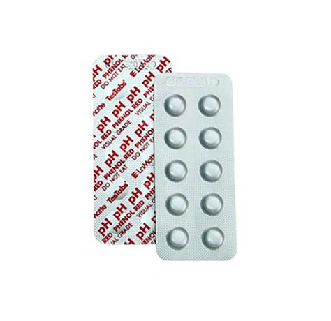 Rainbow Dpd Phenol Red Tablets Box Of 50 R161594