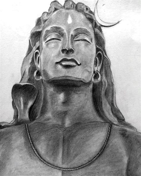 Lord Shiva Ji Drawing