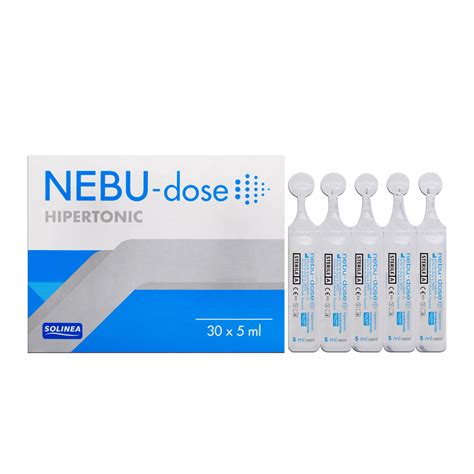 Nebu Dose Hypertonic Solution For Inhalator 30 Ampoules Naturima
