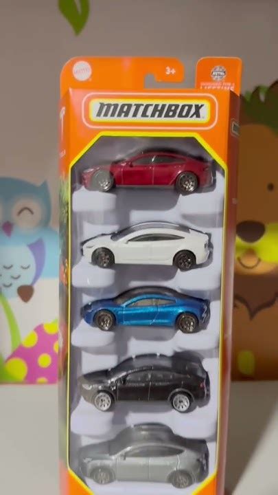 Matchbox 2024 2020 Tesla Roadster Tesla 20th Anniversary 5 Pack