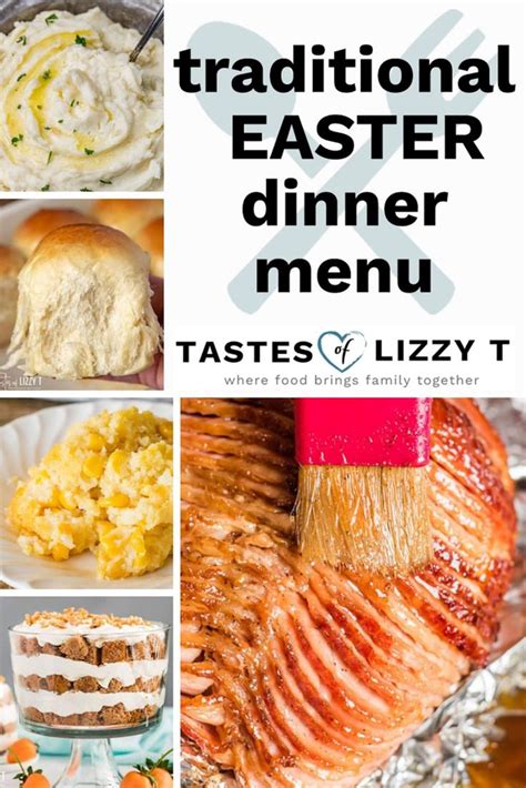 Traditional Easter Dinner Menu Ideas