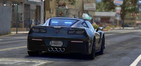 Corvette Police Car Fivem