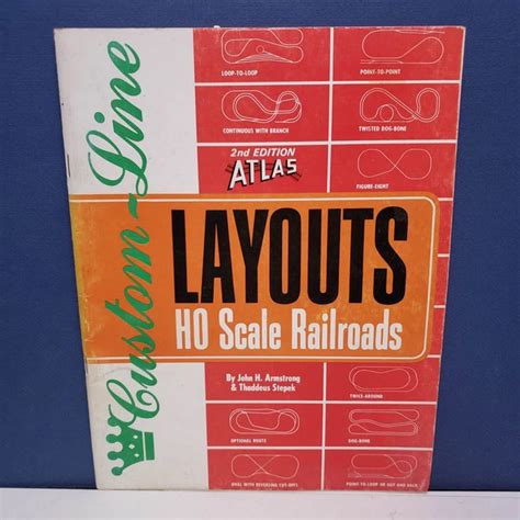 Custom Line Layouts Ho Scale Railroads Atlas 2nd Edition J Armstrong T